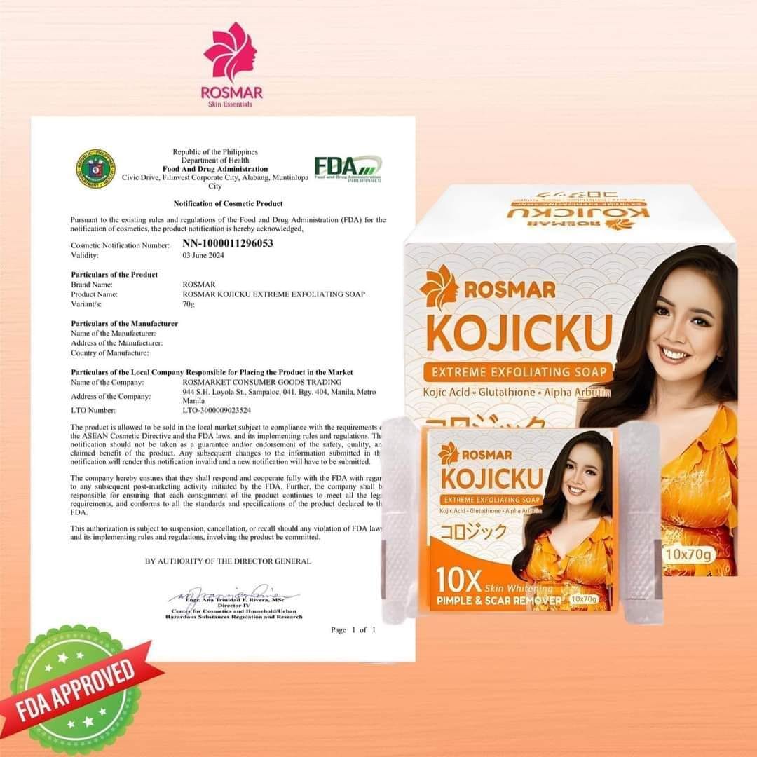 ROSMAR KOJICKU EXTREME EXFOLIATING SOAP - ROSMAR SKIN ESSENTIALS