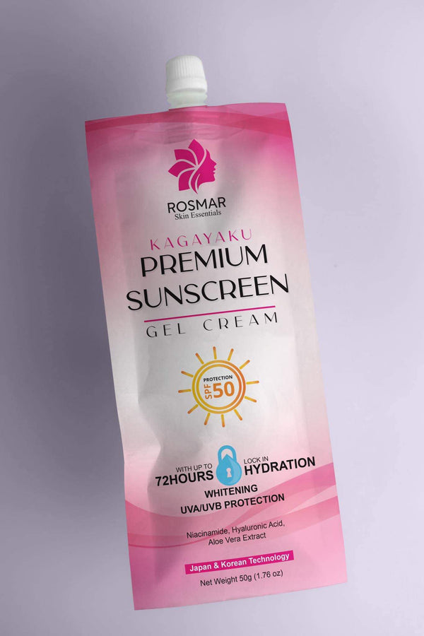 ROSMAR PREMIUM SUNSCREEN GEL CREAM SPF 50 - ROSMAR SKIN ESSENTIALS