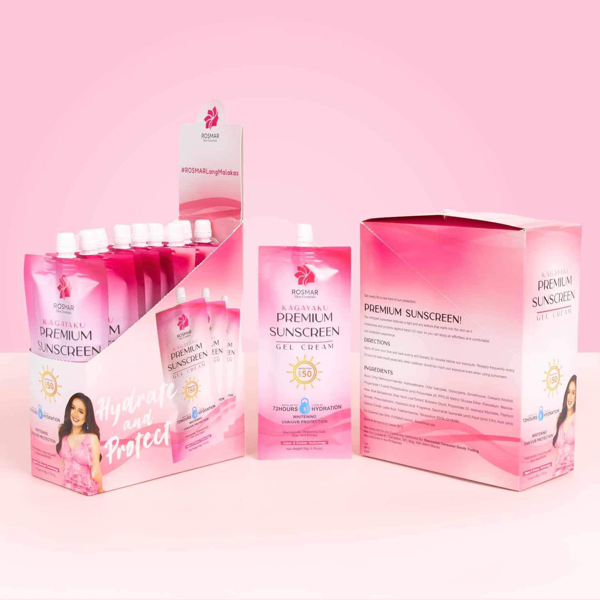 BUY 1 TAKE 1 ROSMAR PREMIUM SUNSCREEN GEL CREAM SPF 50 – ROSMAR SKIN ...