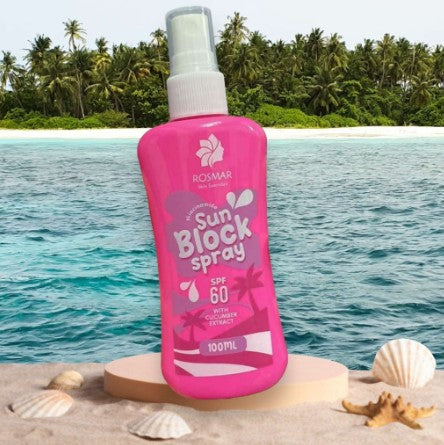 ROSMAR SUNBLOCK SPRAY SPF60 - ROSMAR SKIN ESSENTIALS