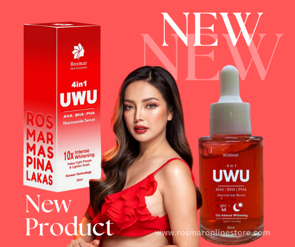 Rosmar UWU 3 in 1 SERUM AHA-BHA-PHA SPF60 - ROSMAR SKIN ESSENTIALS